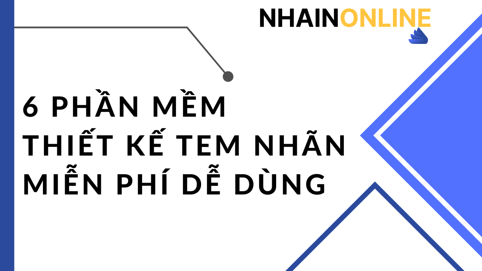 6 phần mềm thiết kế tem nhãn miễn phí dễ dùng