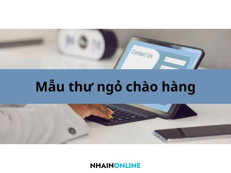 Tổng hợp 10+ mẫu thư ngỏ chào hàng ấn tượng với đối tác
