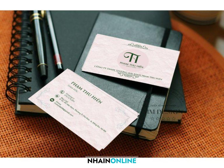 Hướng dẫn thiết kế name card online từ A-Z, đơn giản