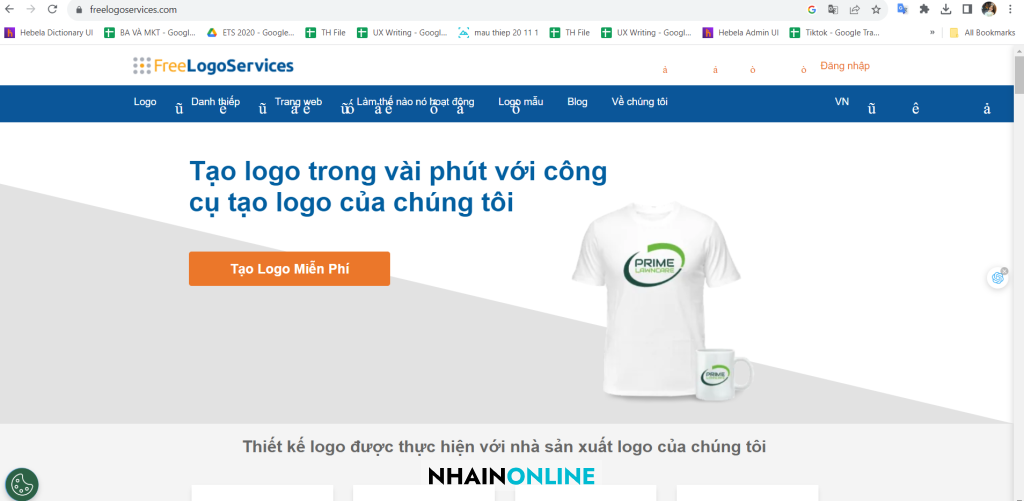 Top 100+ trang web tự thiết kế logo miễn phí "giắt túi" cho marketer 2023
